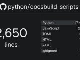 Python Docsbuild Scripts Ghloc