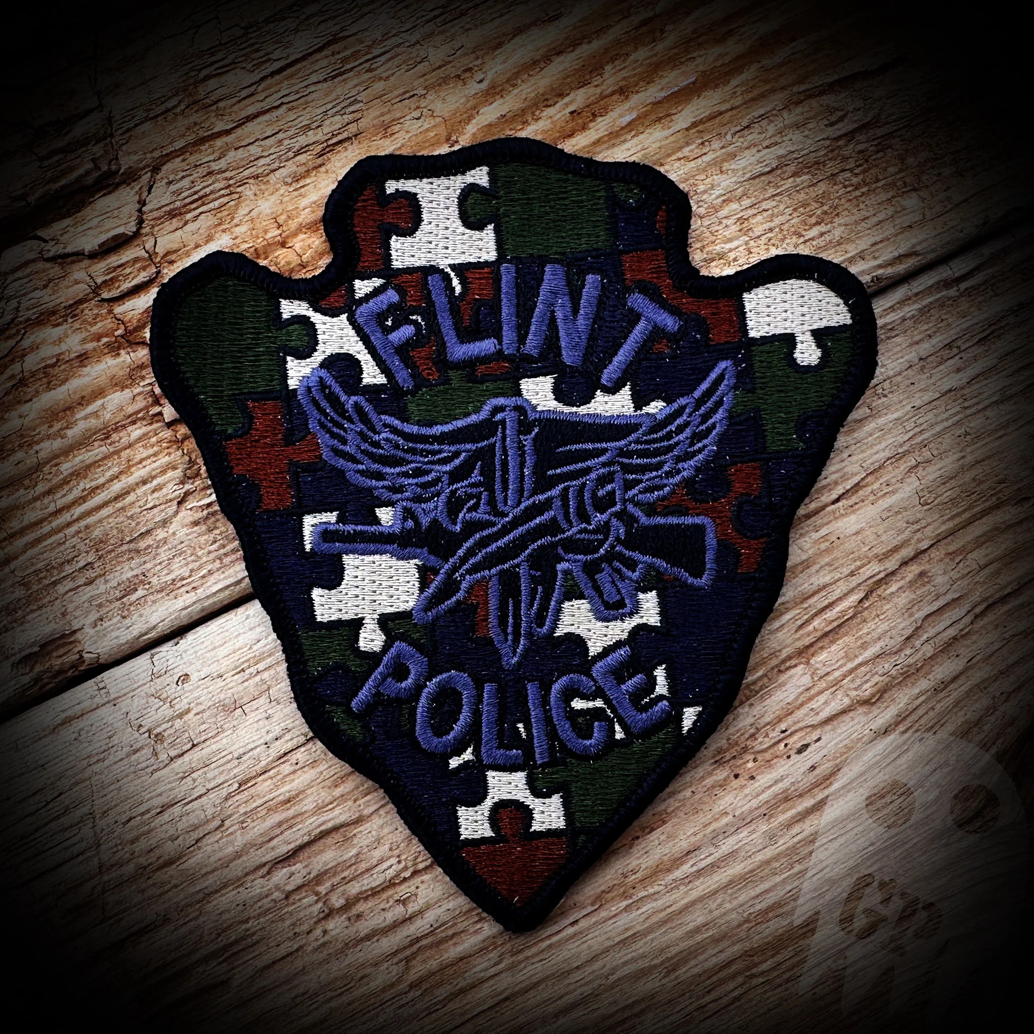 2024 Autism Patch Flint Mi Pd 2024 Autism Patch Ghost Patch