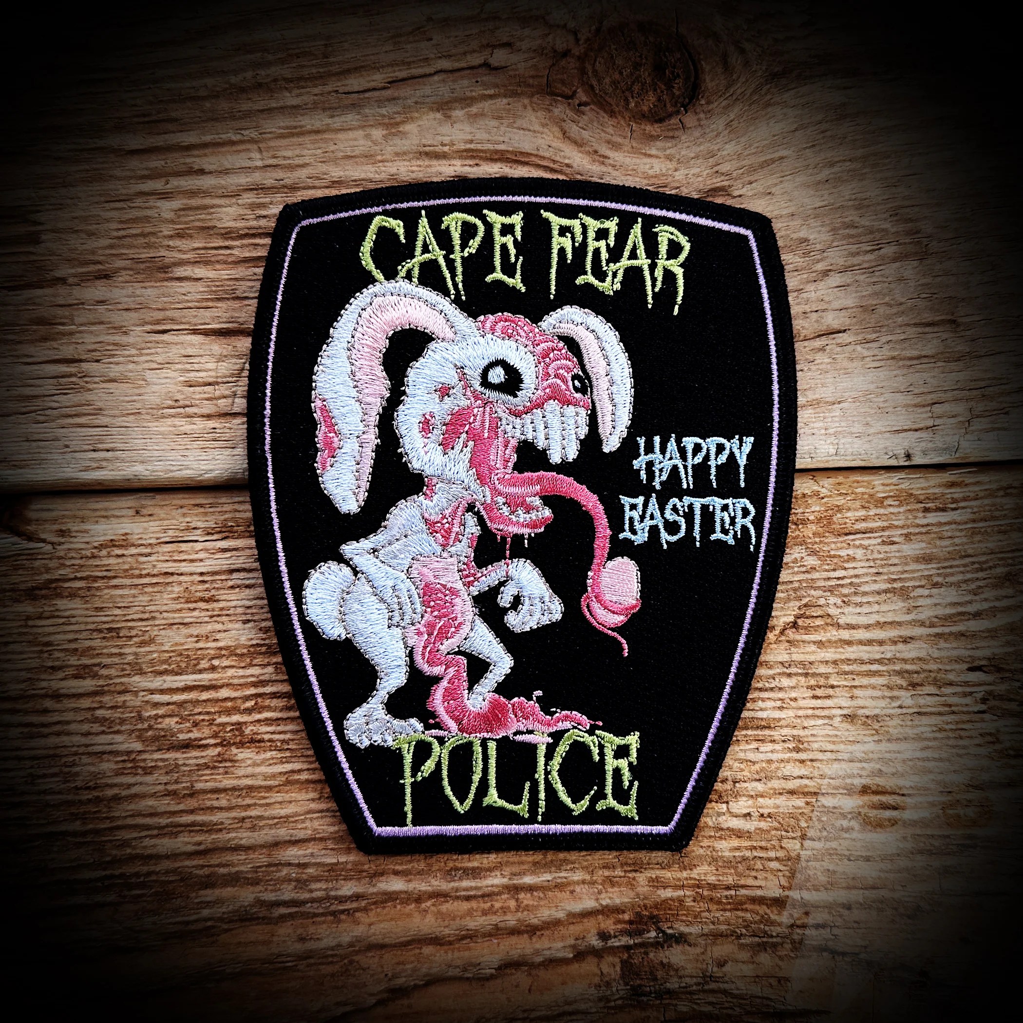 Easter Cape Fear Police Department Easter Patch Ghost Patch