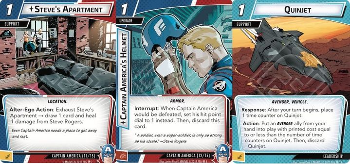 Marvel Champions Captain America Hero Pack Review - Gideon's Gaming