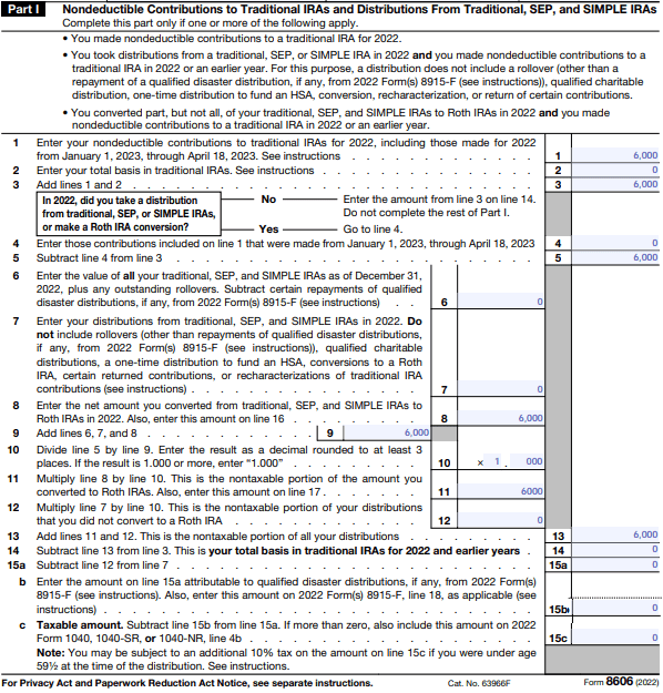 How to Report a Backdoor Roth Conversion – Gilbert Wealth