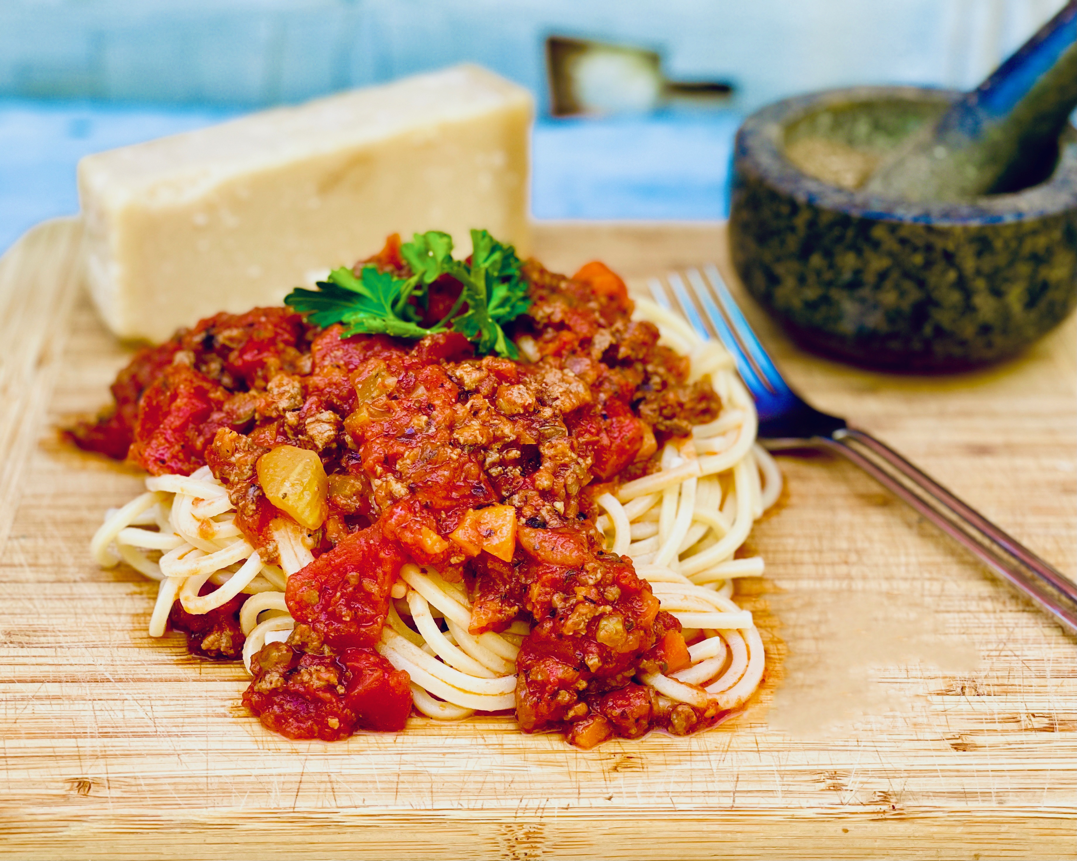 Gilly’s Beautiful Bodacious Bolognese Sauce
