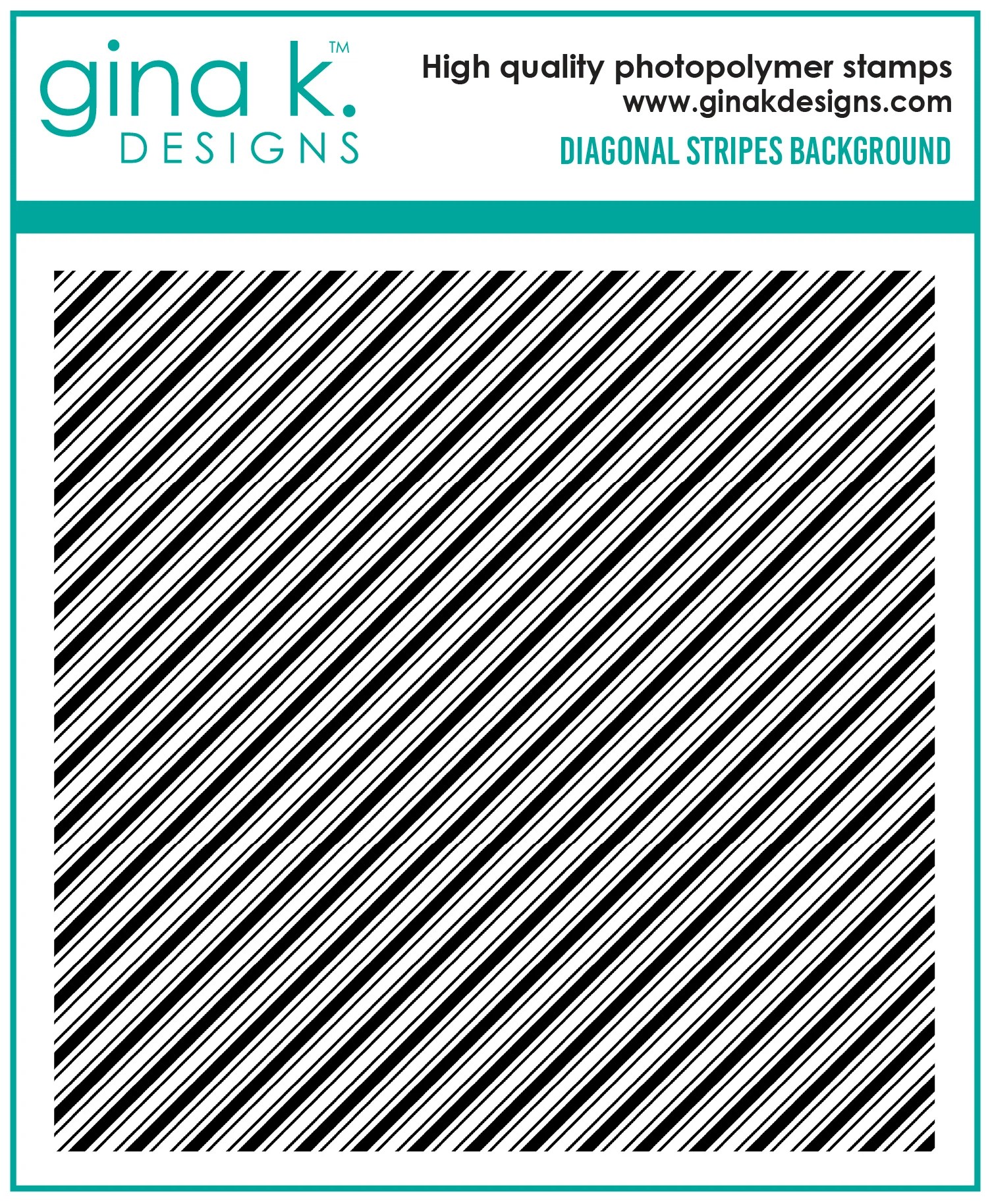 Stamps Diagonal Stripes Background Stamp Gina K Designs Llc