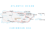 Puerto Rico Map Cities And Roads Gis Geography