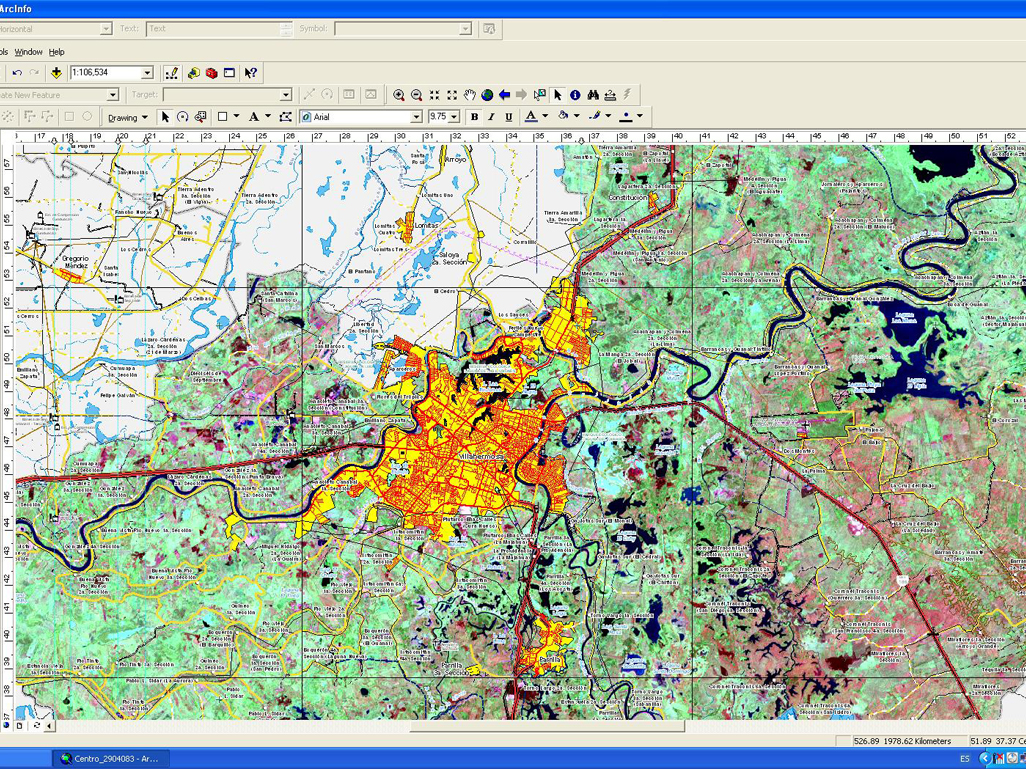 De la pantalla al papel: Información georeferenciada en Mapas temáticos ...