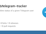 Github Telegram Tracker Track Online Status Of A Given Telegram User