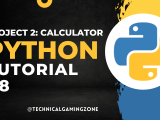 Project 2 Calculator Python Tutorials For Beginners 8 Gitesh Wagh