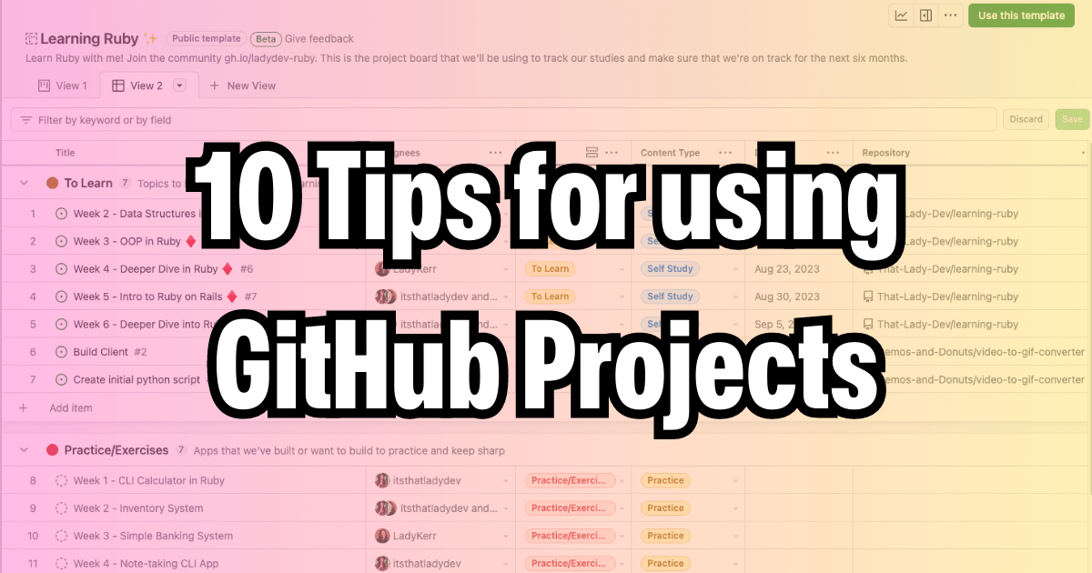10 Things You Didn T Know You Could Do With Github Projects The
