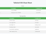 Github Alizaibwebdev Tailwind Css Cheat Sheet