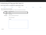 Github Authorizenet Oauth Sample App This Repository Contains A