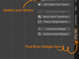 Github Blenderdefender Bonewidget Blender Addon For Easy Custom Bone