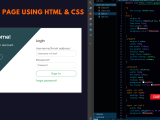 Github Sortedcoding Login Signup Page Using Html And Css This
