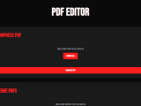Github Apih99 Pdf Editor A Modern Sleek Web Application For Pdf