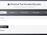 Github B17br34k3r Encoder Decoder Universal Text Encoder Decoder Is
