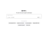 Github Devv Ai Devv An Ai Powered Search Engine For Developers
