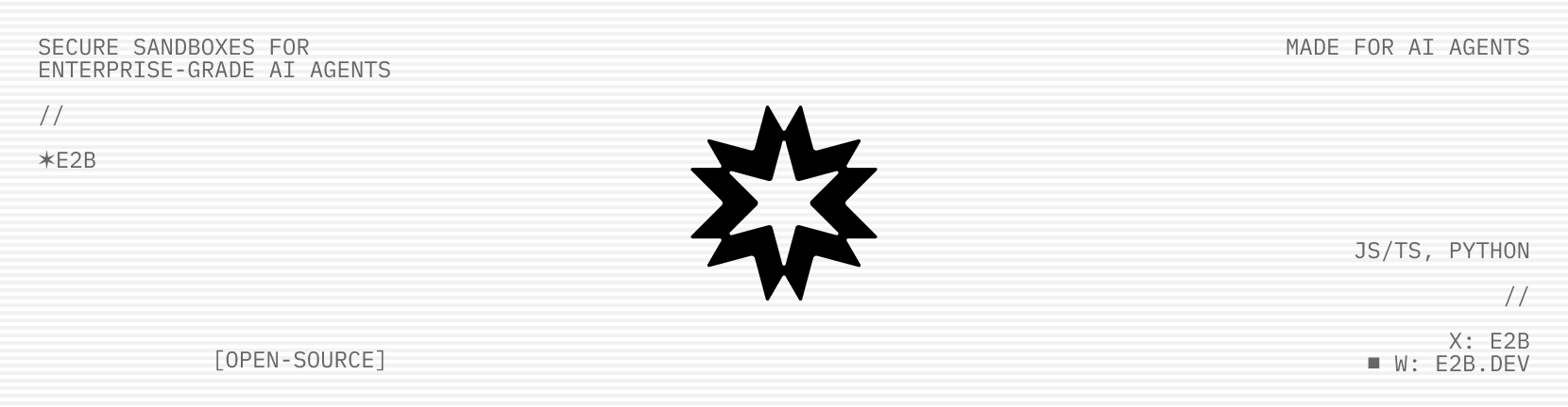 Github E2b Dev E2b Your Own Virtual Developer E2b Lets You Build - Modern Mountain Texture - Desktop