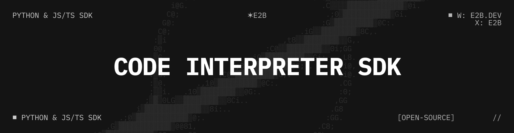 Github E2b Dev Code Interpreter Python Js Ts Sdk For Running Ai