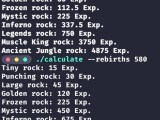 Github Mcantcode Exp Calculator A Script That Calculates A Rebirth