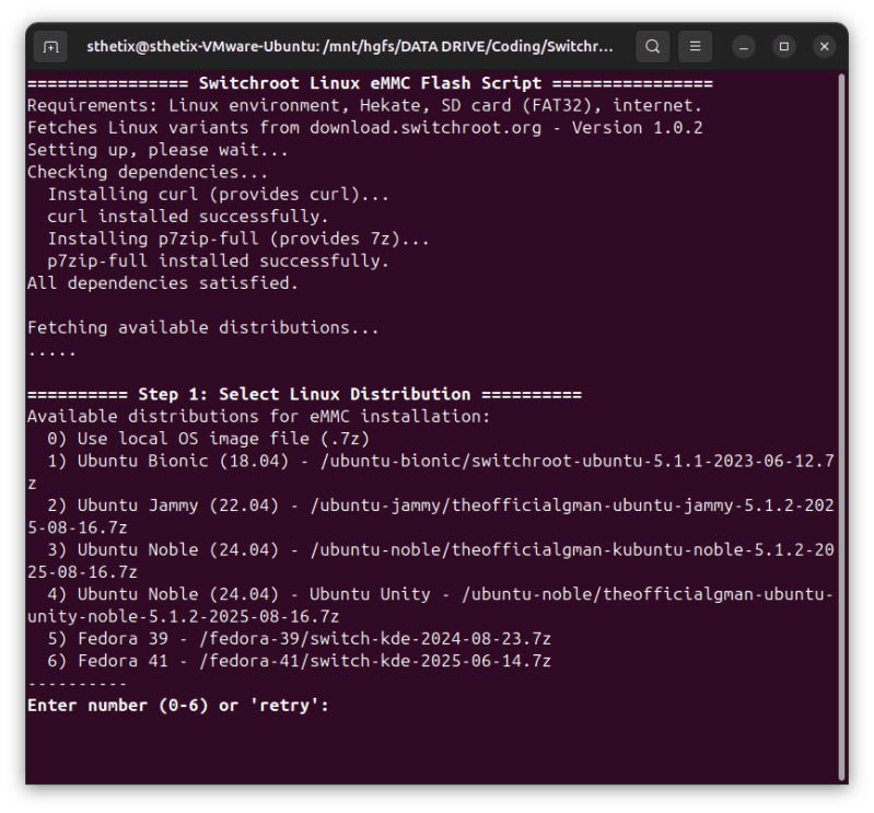 Github Sthetix Switchroot Linux Emmc Flasher A Simple Shell Script - High Resolution City Images for Desktop