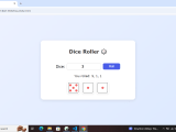 Github Syedthedev Dice Roller Simple Project