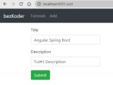 Spring Boot Angular Project Github Code