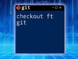 Mastering Checkout In Git A Simple Guide