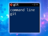 Master Command Line Git Quick Tips For Every User