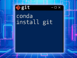 Python Install Git A Quick Guide For Beginners