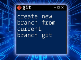 Create New Master Branch In Git A Simple Guide