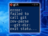 Troubleshooting Git Config Failed To Execute Git