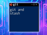 Mastering Git Diff Stash For Effortless Code Management