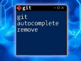Mastering Git Revert Commit On Remote A Quick Guide