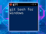 Mastering Git Bash Cd Navigate Your Repositories Quickly