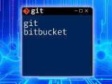 Mastering Git Push To Bitbucket A Quick Guide