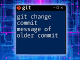 How To Edit Last Commit Message In Git Effortlessly