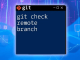 Git Get All Remote Branches A Simple Guide