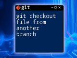 Git Cherry Pick Commit From Another Branch A Simple Guide