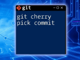 Git Undo Cherry Pick A Simple Guide To Reversing Changes