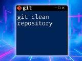 Mastering Git Archive Repo A Quick Guide