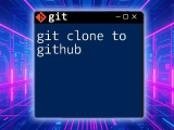 How To Git Clone From Github A Simple Guide