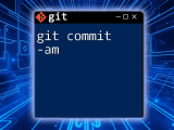 Git Commit Vs Mastering Your Code Changes Effortlessly
