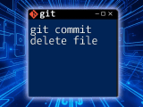 Git Commit Deleted Files A Quick Guide
