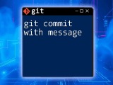 Mastering Git Add Commit Push A Quick Guide