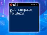 Git Compare Commit A Quick Guide To Version Insights