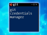 Mastering Git Credential Helper Store A Quick Guide
