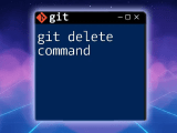 Git Delete All Commits A Guide To Starting Fresh