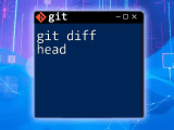 Understanding Git Diff Staged A Quick Guide