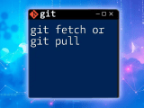 Mastering Git Push And Git Pull A Quick Guide