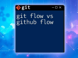 Git Flow Vs Github Flow Choose Your Version Control Path