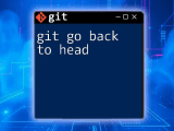 Git Go Back To Certain Commit With Ease